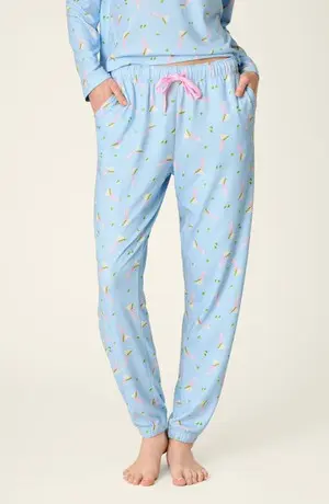 PJ Salvage Olive You Pajama Pants - Breeze