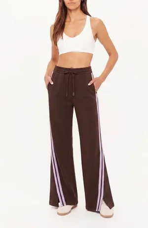 The Upside Roma Wide Leg Stripe Pants