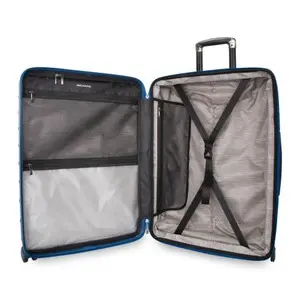 RICARDO BEVERLY HILLS Santa Rosa Hardside Expandable 2 Piece Set 20" Front Access Carry On & 24" Checked Spinner - Graphite