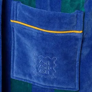 ZSA ZSA ZSU Tabea Embroidered Velvet Robe