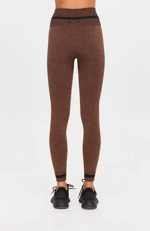 The Upside Marle Seamless Midi Leggings - Brown