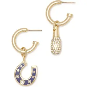 Ramy Brook Talisman Mismatched Drop Earrings - Gold