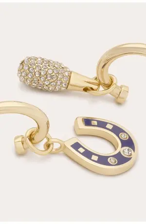 Ramy Brook Talisman Mismatched Drop Earrings