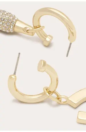 Ramy Brook Talisman Mismatched Drop Earrings