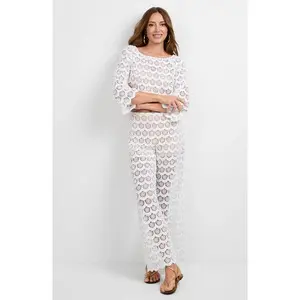 Trina Turk Dzo Dzo Crochet Lace Pant