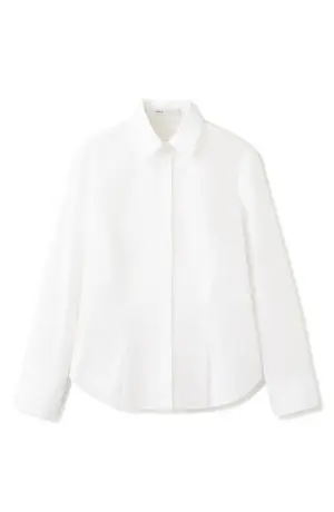 Mango Slim Fit Poplin Shirt