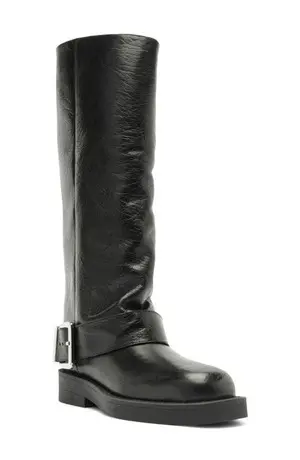 Schutz Patrice Up Leather Tall Boot