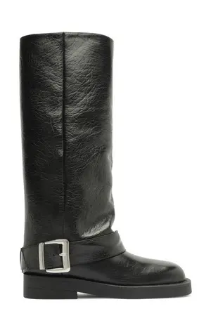 Schutz Patrice Up Leather Tall Boot