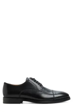 Brooks Brothers Clarkson Leather Cap Toe Derby - Black