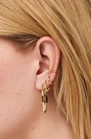 ANA LUISA Eve Triple Link Drop Earrings