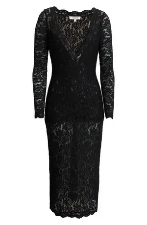 LoveShackFancy Niven Lace Sheath Dress