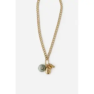 DANIELA MILLAN JEWELRY Chill Charm Necklace - Gold
