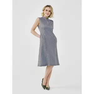 A.SHIMUS Sleeveless Tailored Midi Dress