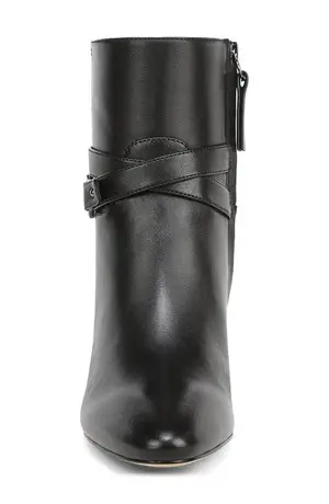 Franco Sarto Caden Leather Bootie - Black Leather