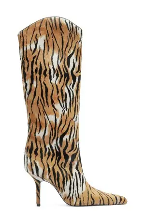 Schutz Mary Ellen Knee High Boot - Leopard Print