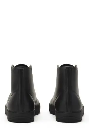 LANVIN Dbb1 High-top Sneakers In Leather