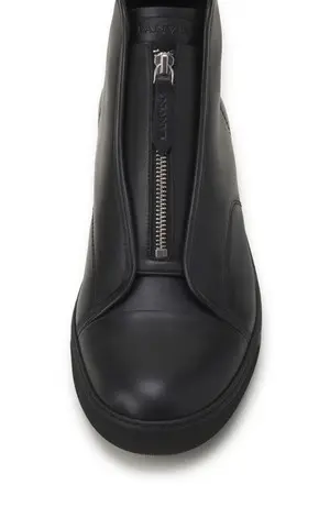 LANVIN Dbb1 High-top Sneakers In Leather