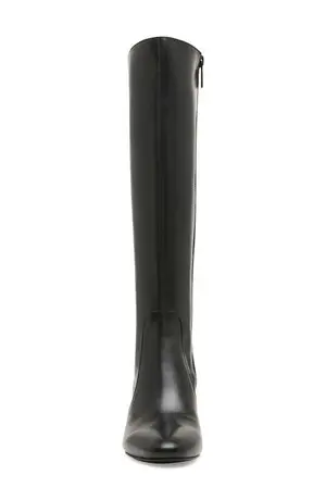 Blondo Mindy Knee High Leather Boot - Black Leather