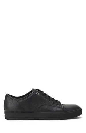 LANVIN Dbb1 Sneakers In Nappa And Grained Leather - Black