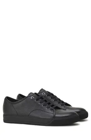 LANVIN Dbb1 Sneakers In Nappa And Grained Leather - Black