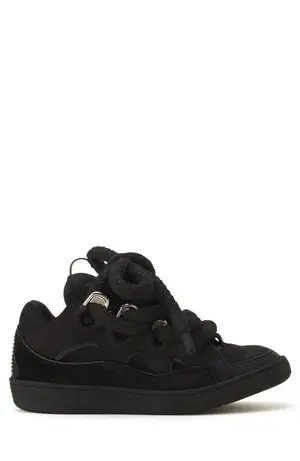 LANVIN Curb Snake Sneakers In Leather