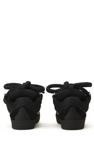 LANVIN Curb Snake Sneakers In Leather