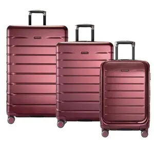 RICARDO BEVERLY HILLS Santa Rosa Hardside Expandable Luggage Set - Merlot