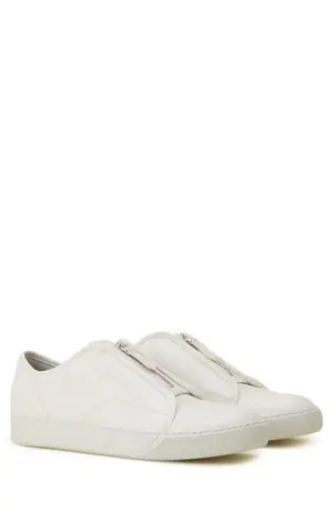 LANVIN Dbb1 Zip Sneakers In Leather