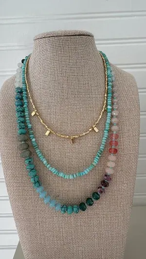 ERIN MCDERMOTT JEWELRY Turquoise Tides Necklace Bundle