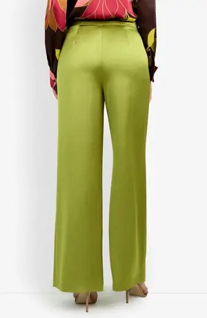 Trina Turk Ines Pant - Dark Fennel