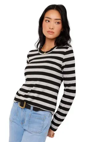 Karen Kane Crewneck Long Sleeve Top