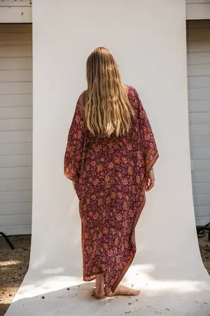 SUN CHILD Long Caftan Marlowe