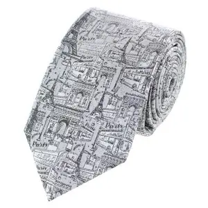 Trafalgar Parisian Nights Silk Novelty Necktie