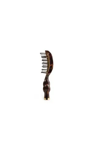 TELETIES Mini Vented Hair Brush - Tortoise