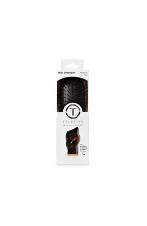 TELETIES Mini Detangler Hair Brush - Tortoise