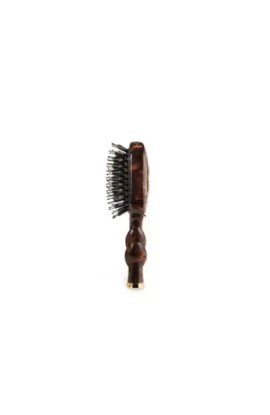 TELETIES Mini Boar Hair Brush - Tortoise