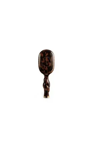 TELETIES Mini Boar Hair Brush - Tortoise