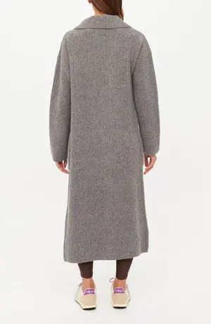 The Upside Oli Knit Wool Cardigan Coat