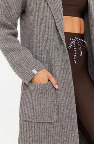 The Upside Oli Knit Wool Cardigan Coat