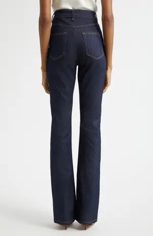 Cinq À Sept Stevie High Waist Straight Leg Jeans