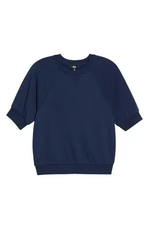Paige Queene Cotton Puff Sleeve Sweatshirt