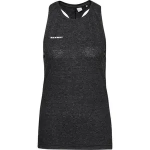 MAMMUT Massone Light Tank Top Racerback, Breathable, Hemp Blend - Black