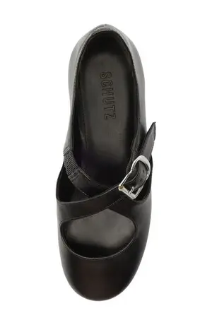 Schutz Molly Leather Mary Jane Flat