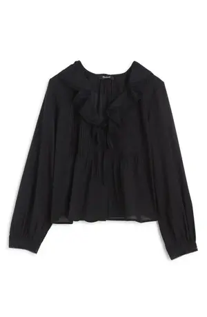Madewell The Georgina Long Sleeve Voile Top