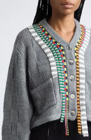 YANYAN Frosty V-neck Jacket