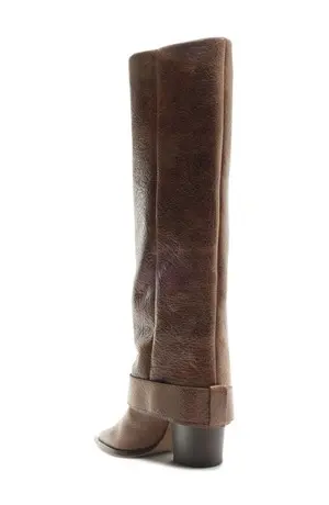Schutz Parker Knee High Boot - Desert Brown