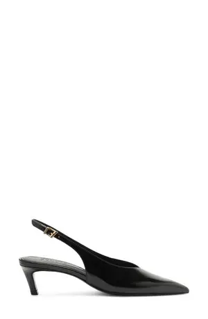 Schutz Alicia Leather Slingback Pump