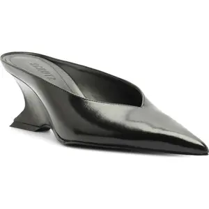 SCHUTZ Siena Pointed Toe Wedge Mule