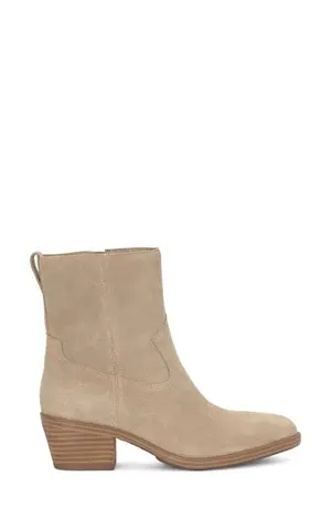 Lucky Brand Flara Leather Ankle Boots - Dune 01