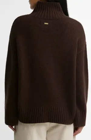 Barbour Woodhouse Wool & Cashmere Sweater - Rustic